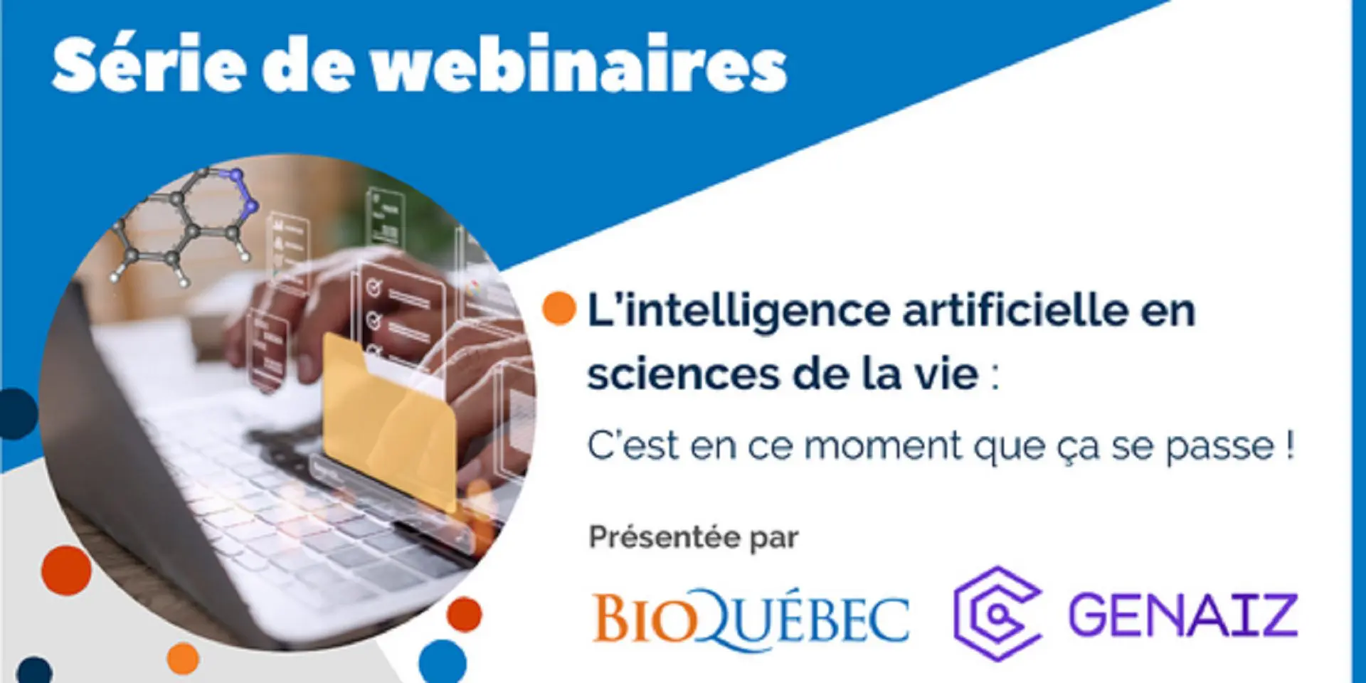 L’intelligence artificielle en sciences de la vie, c’est en ce moment ...