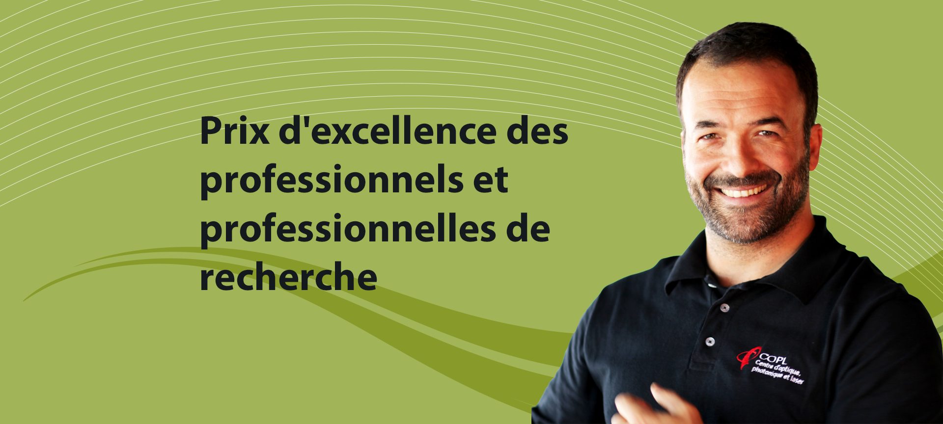 Jérôme Lapointe, 3e prix d'excellence des professionnels et ...