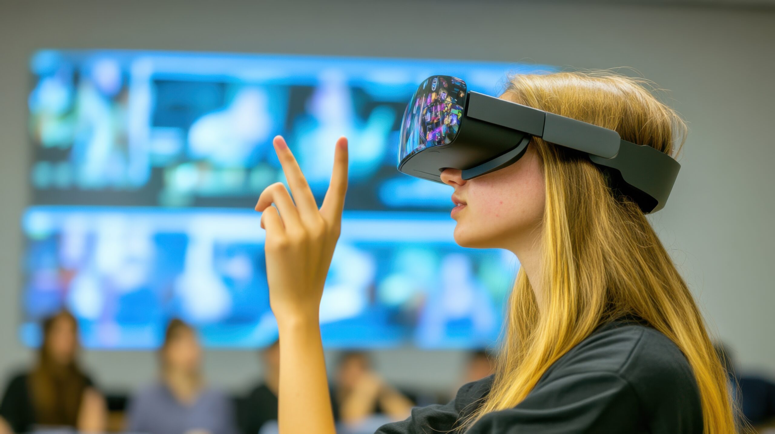 Using virtual reality to stimulate young people’s interest in science ...